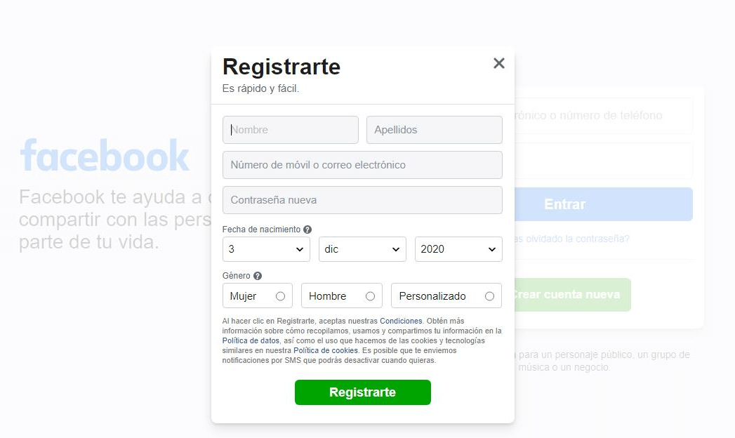 Facebook entrar directo sin contraseña 2022