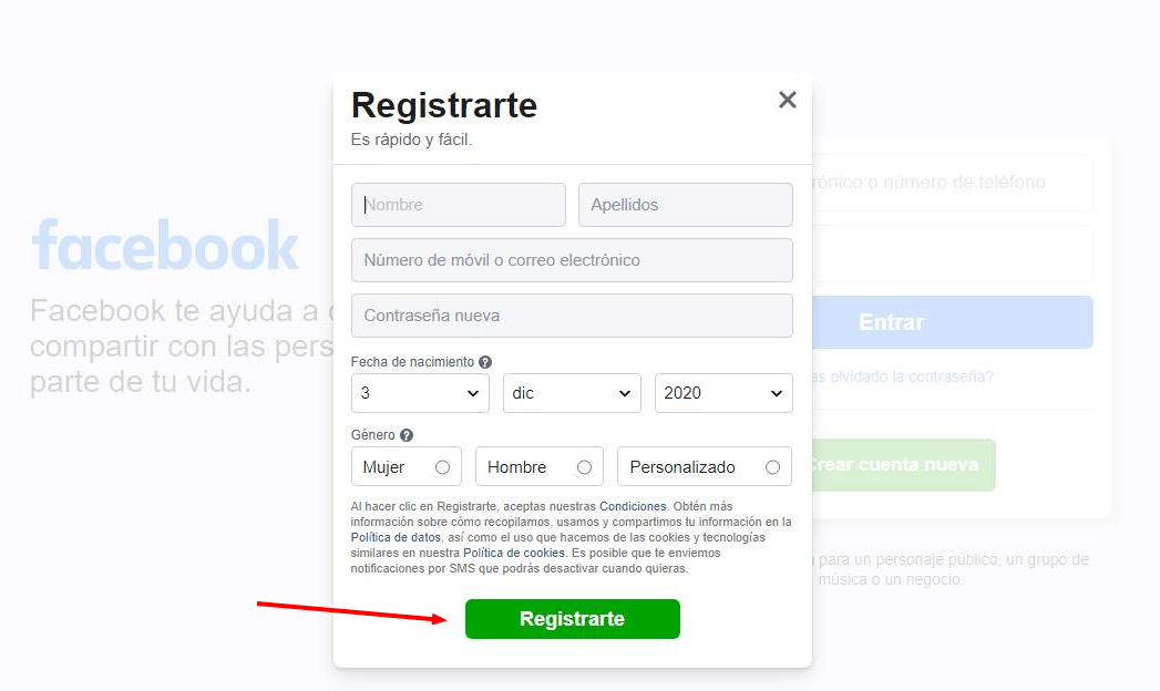 Facebook entrar directo sin contraseña 2022